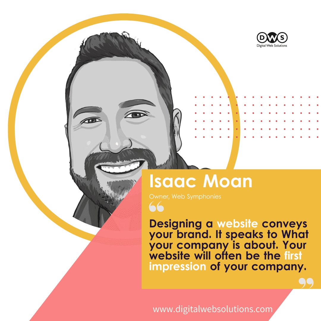 Key Elements for Good Web Design with Isaac at Web Symphonies